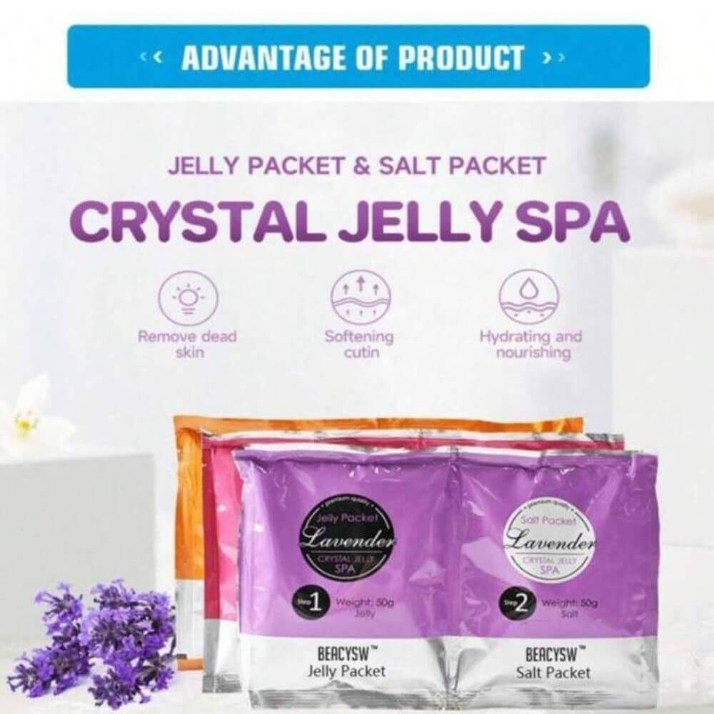Crystal Jelly Spa Jelly Packet & Salt Packet | Kuwaitia Boutique